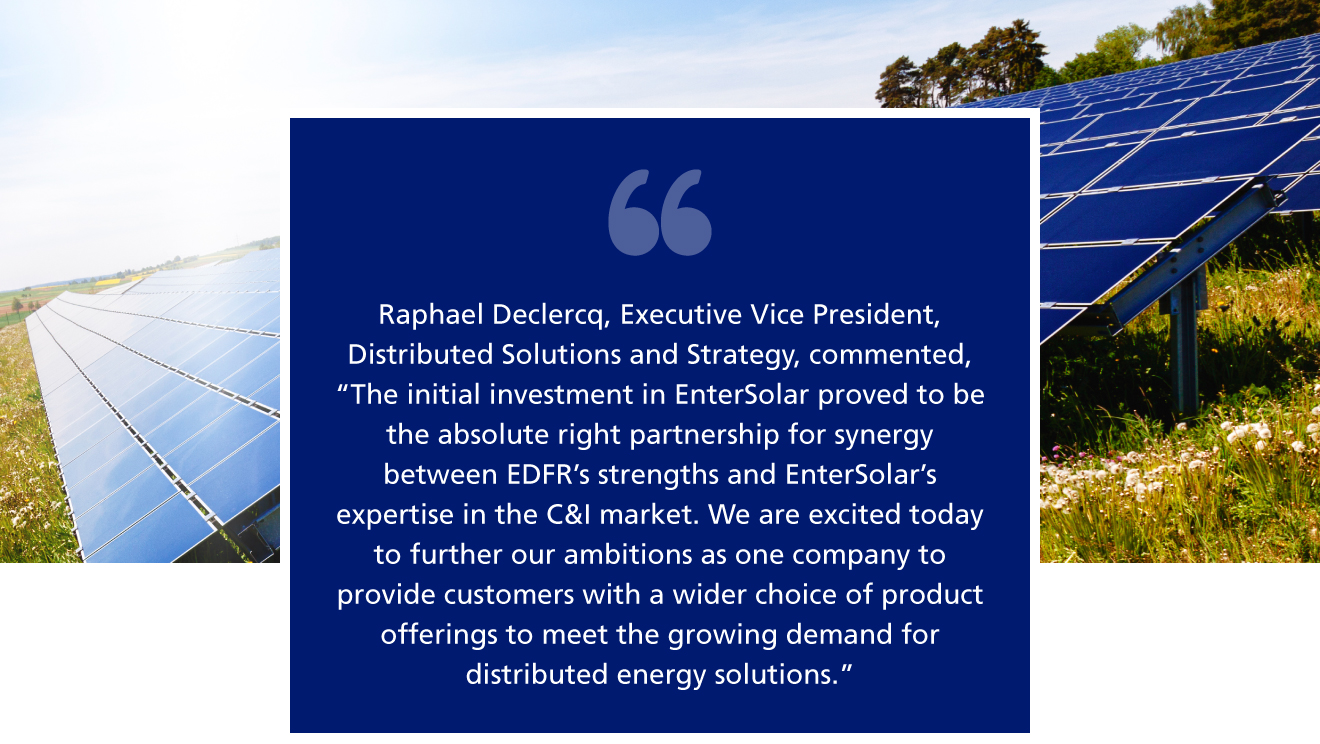 Welcome EnterSolar to the EDFR Family!